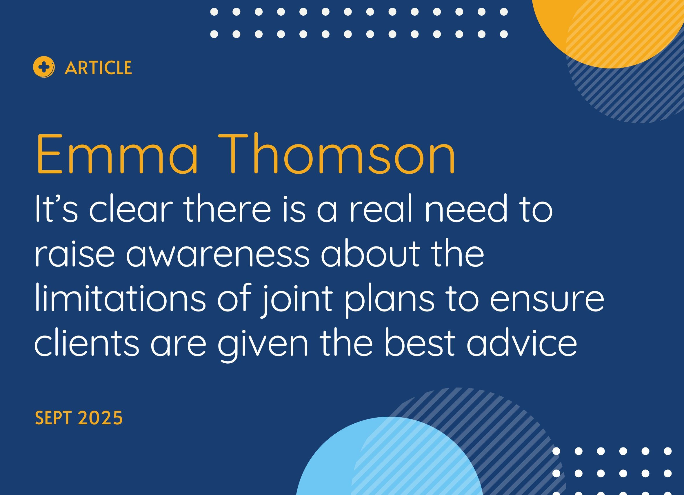Emma Thomson reflects on our Single is Best campaign - CIExpert